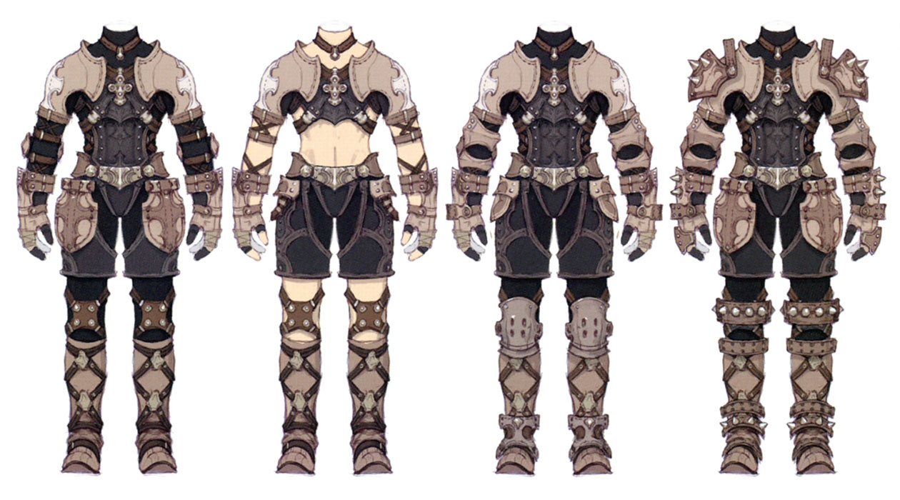 Ebon Armor Art - Final Fantasy XI Art Gallery