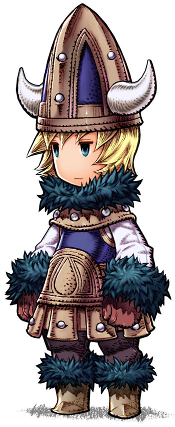 Ingus - Viking Art - Final Fantasy III (DS) Art Gallery