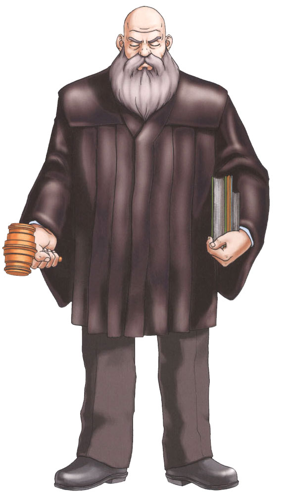 Judge Art - Phoenix Wright: Ace Attorney Art Gallery