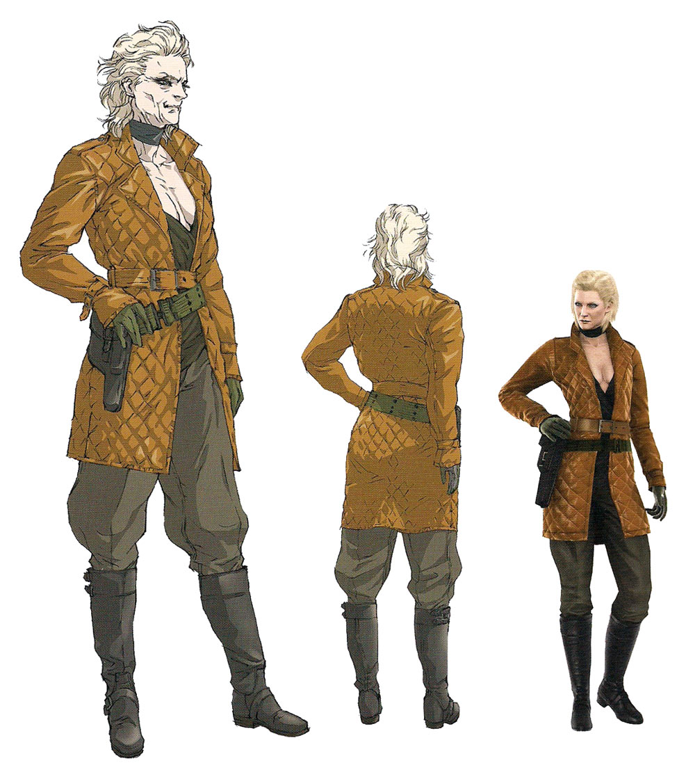 Big Mama Character Art - Metal Gear Solid 4 Art Gallery