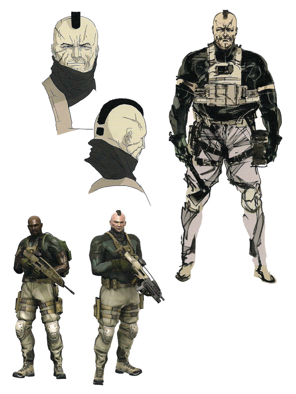 Jonathan Character Art - Metal Gear Solid 4 Art Gallery
