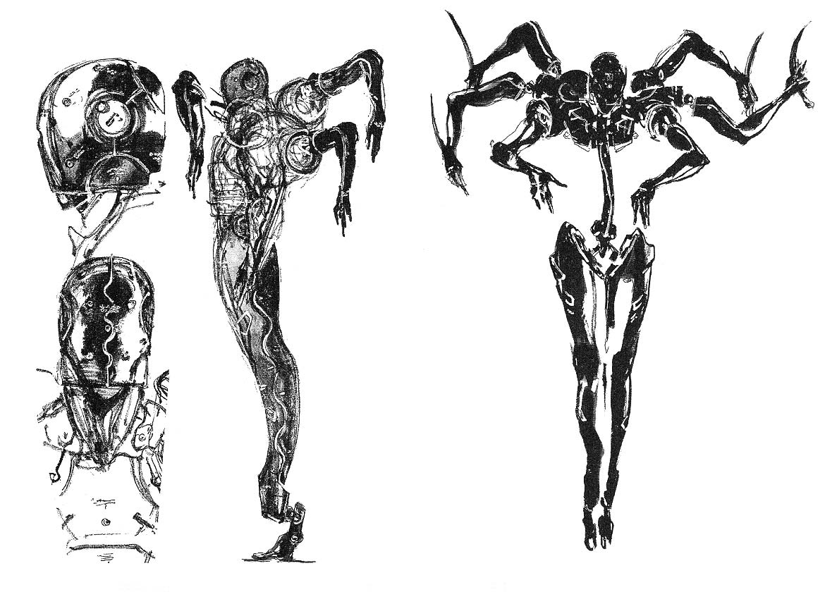 Screaming Mantis Illustration - Metal Gear Solid 4 Art Gallery