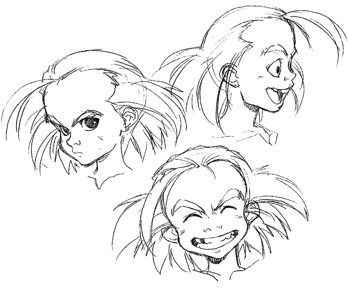 Dan Face Art - Xenogears Art Gallery
