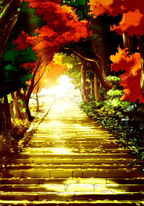 Forest Steps Art - Genji: Dawn of the Samurai Art Gallery