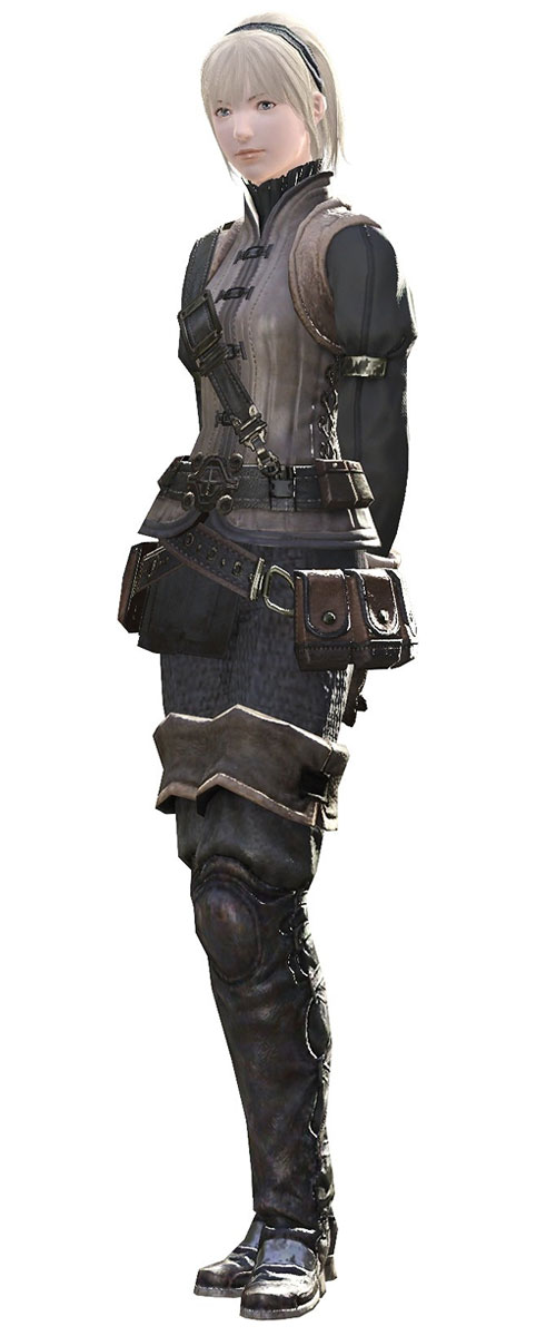 Hyur Female Render - Final Fantasy XIV Art Gallery