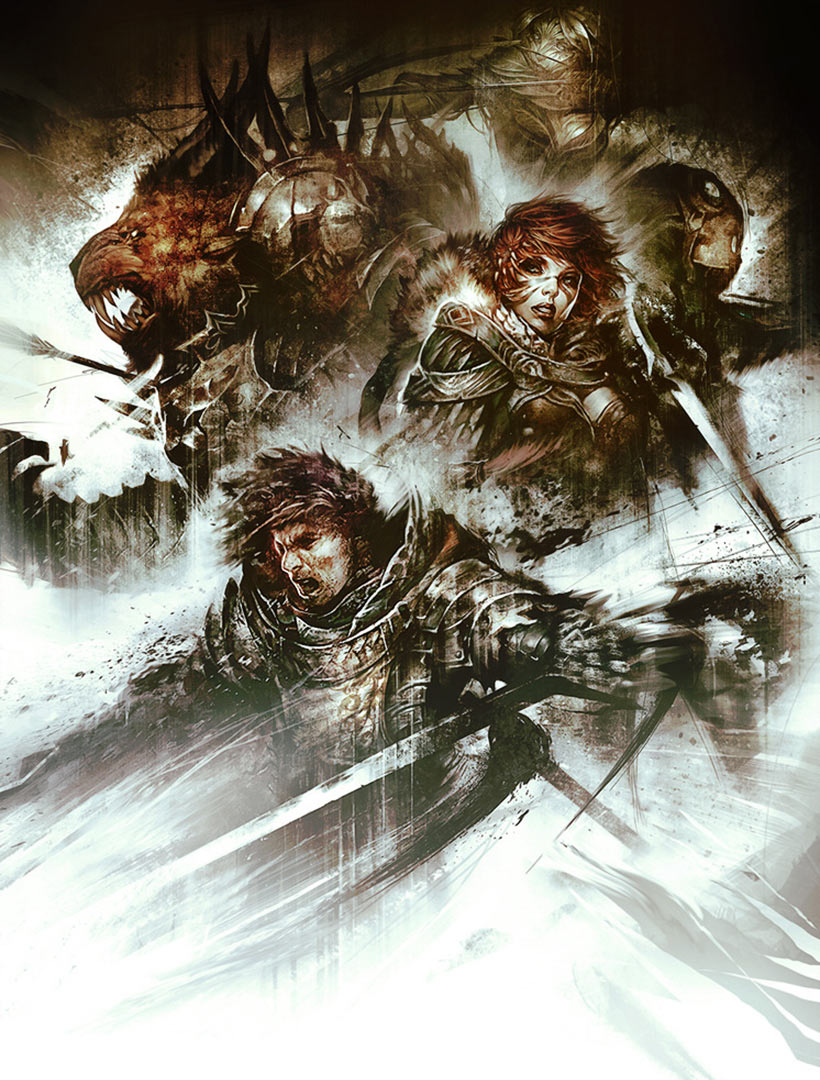 Characters Poster Art - Guild Wars 2 Art Gallery