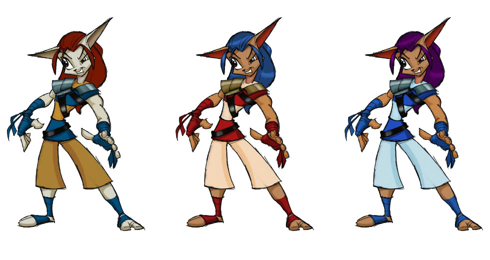 Jak Early Concept Art - Jak & Daxter: The Precursor Legacy Art Gallery