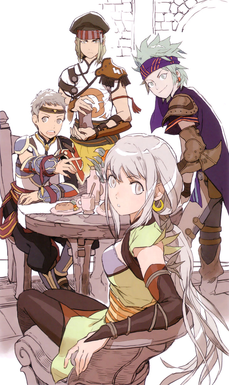 Heroes Illustration - Suikoden Tierkreis Art Gallery