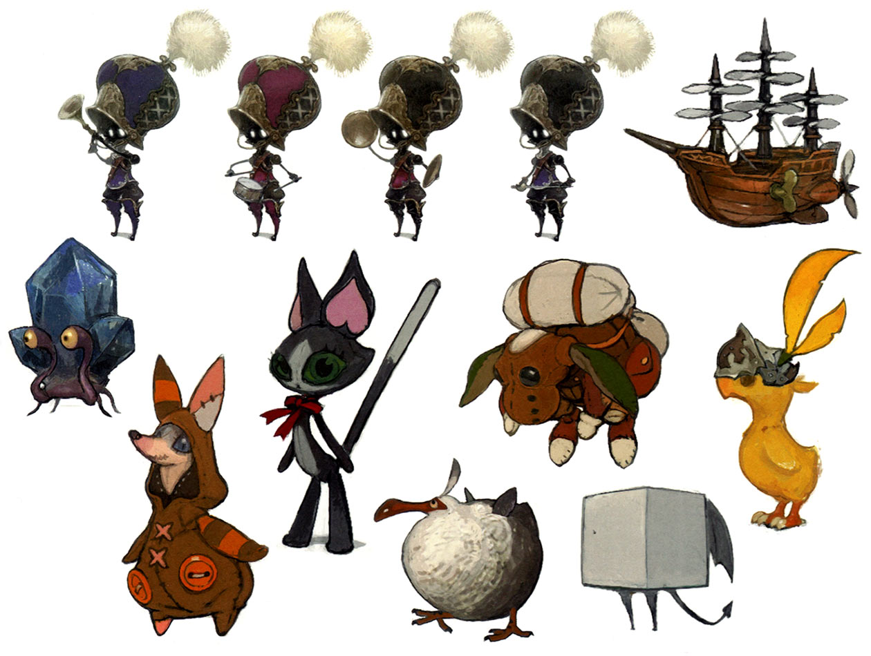 Minions Art - Final Fantasy XIV: A Realm Reborn Art Gallery