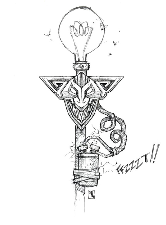 Goblin Tiki Torch Art - World of Warcraft: Cataclysm Art Gallery