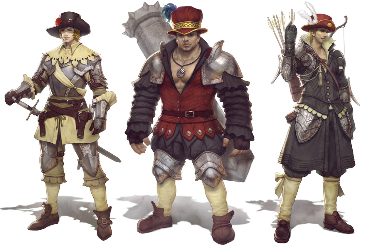 Male Designs Art - Vindictus Art Gallery