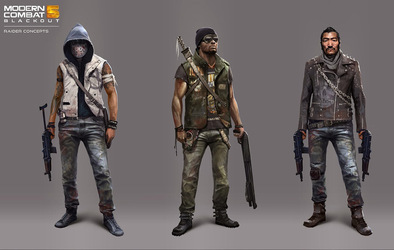 Raider Concept Art - Modern Combat 5: Blackout Art Gallery