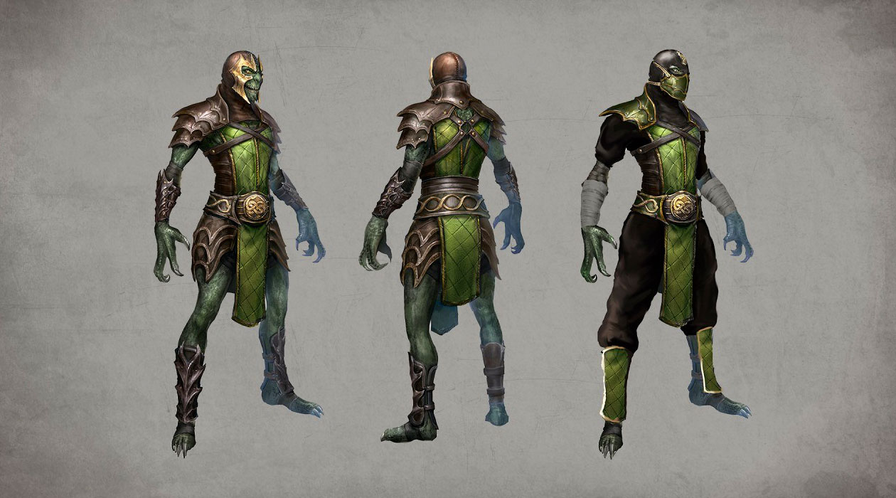 Reptile Concept Art - Mortal Kombat X Art Gallery
