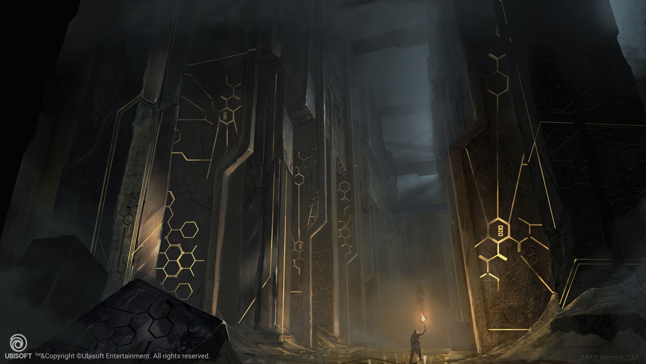 First Civilization Temple Art - Assassin's Creed Origins Art Gallery