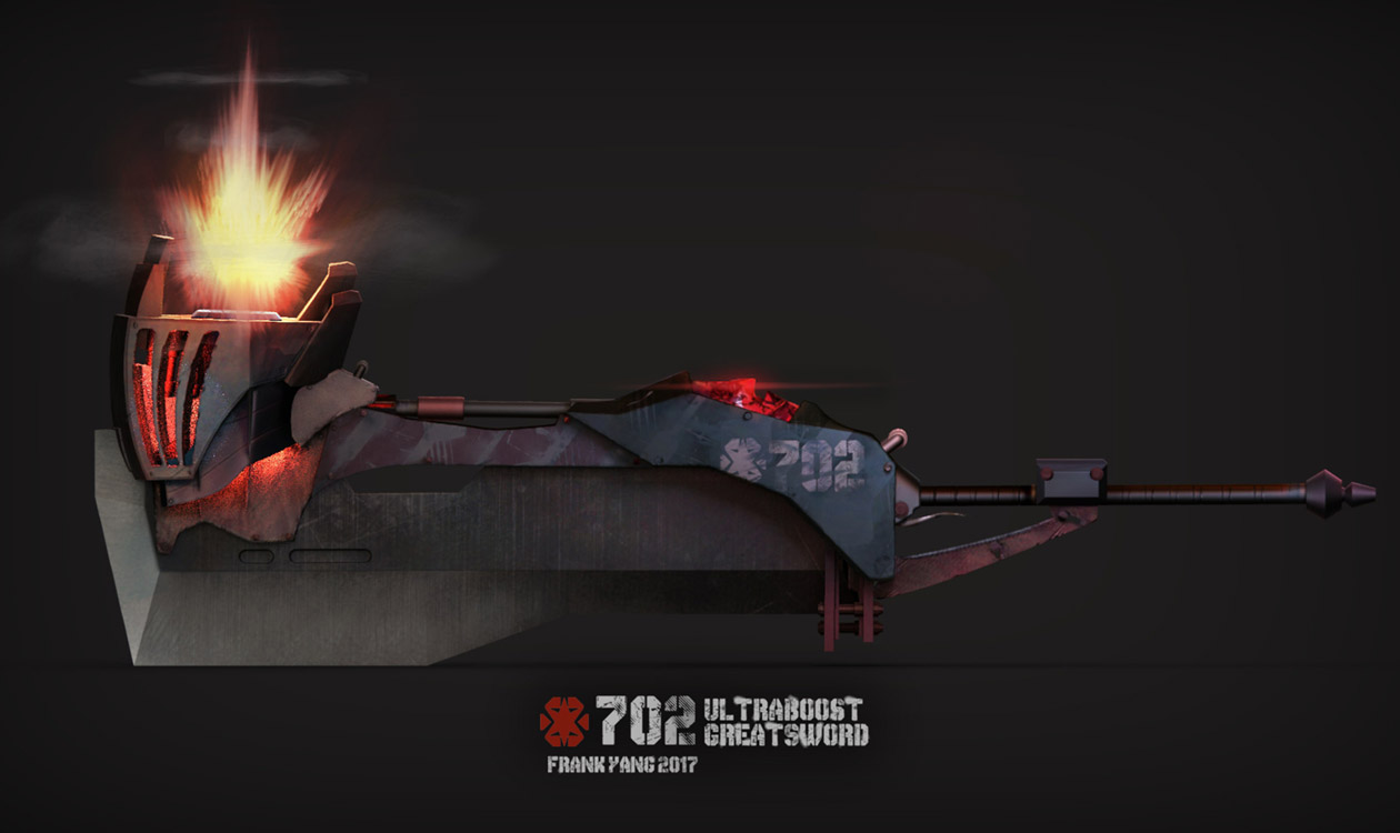 Impact 702 Weapon Art - Monster Hunter: World Art Gallery