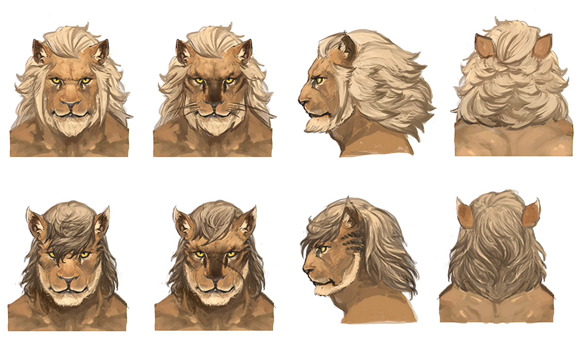 Hrothgar Standard Design - Final Fantasy XIV: Shadowbringers Art Gallery