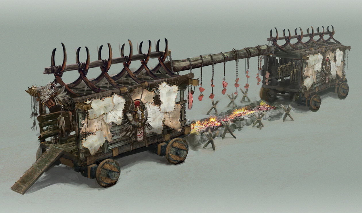 Meat Wagon Art - Mortal Kombat 11 Art Gallery