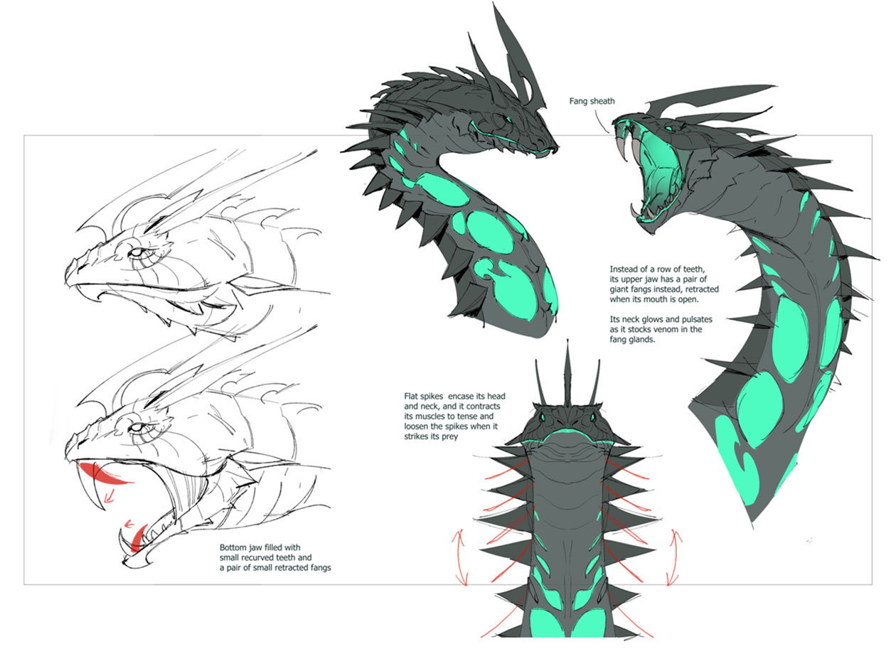 Camavoran Dragon Head Art - Legends of Runeterra Art Gallery