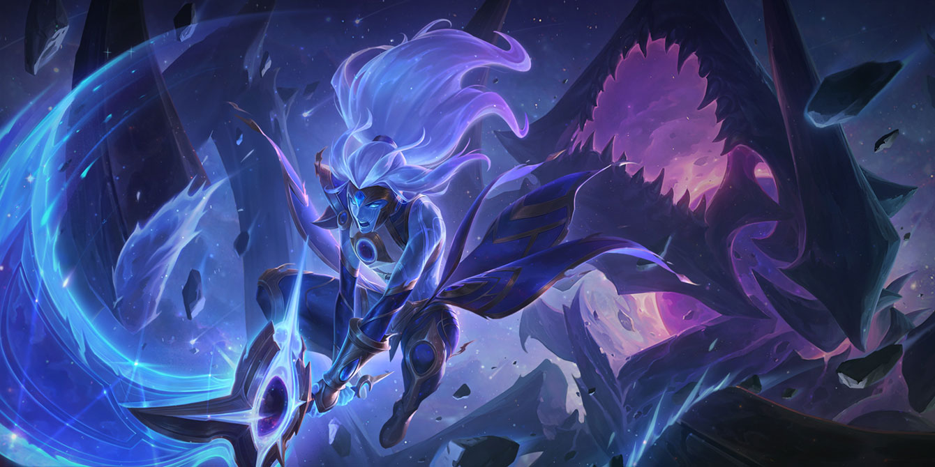 Cosmic Exile Riven Level 2 Art - Legends of Runeterra Art Gallery