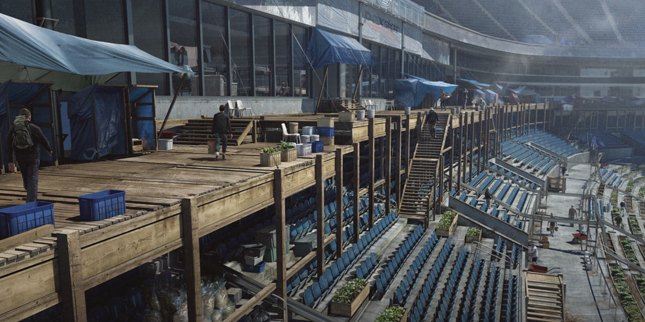 WLF Base Camp Art - The Last of Us Part II Art Gallery