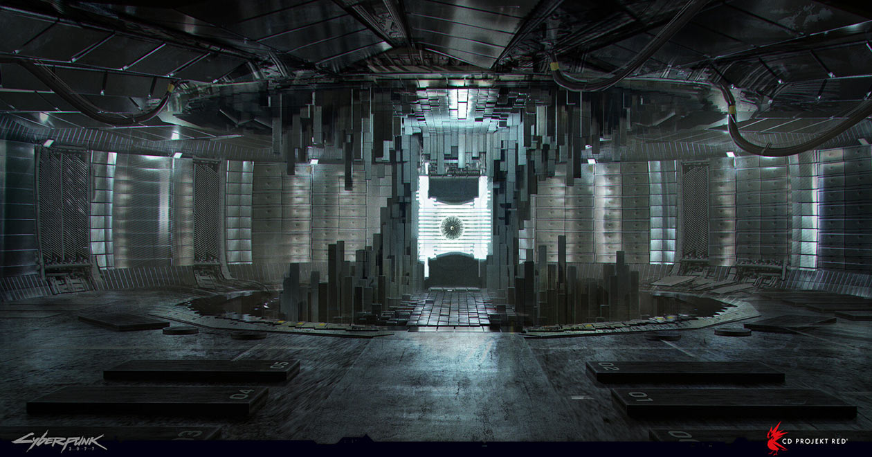 Delamain Mainframe Core Art - Cyberpunk 2077 Art Gallery