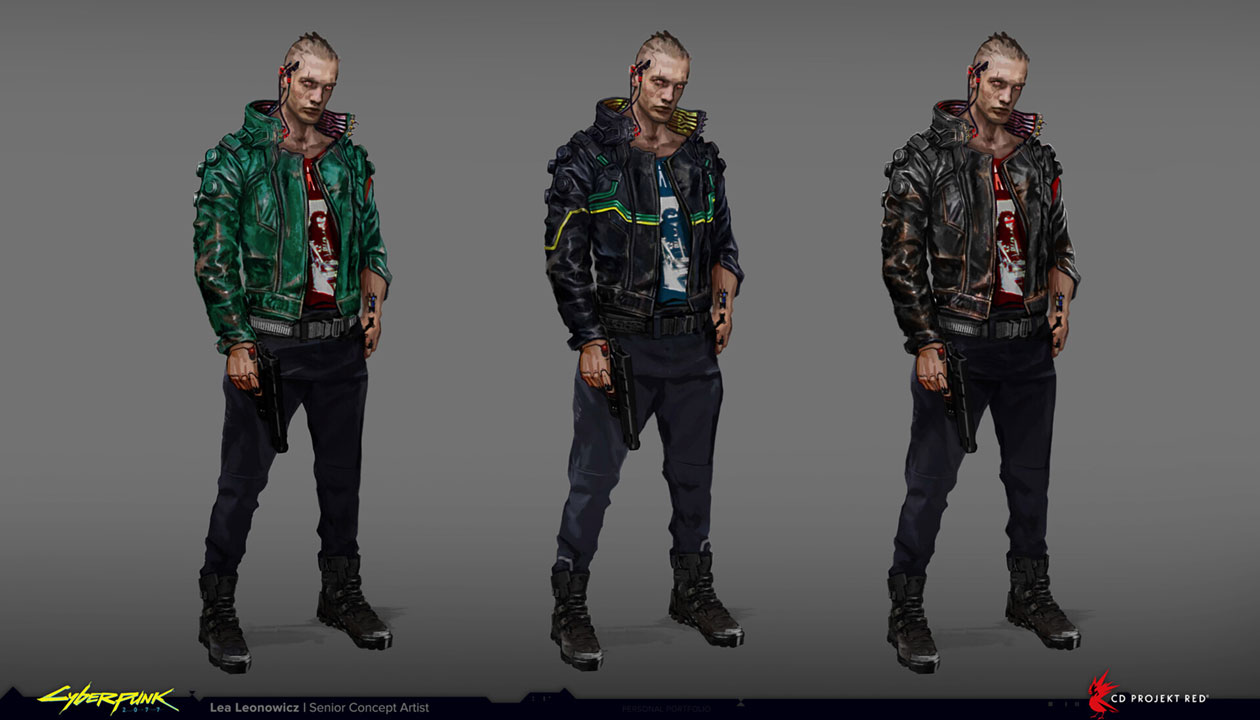 Male V Design - Cyberpunk 2077 Art Gallery