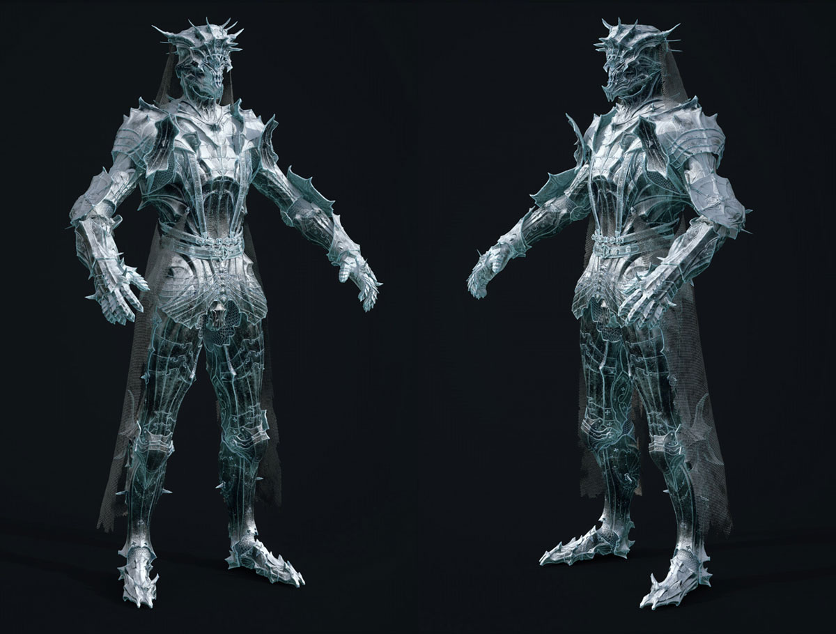 Tarsus Ice Form Art - Mortal Shell Art Gallery