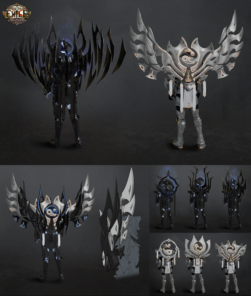 Polaris Wing Art - Path of Exile Art Gallery