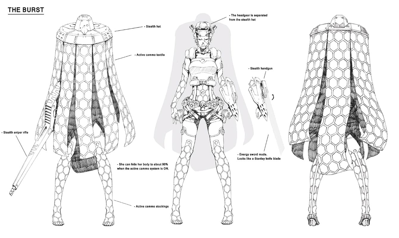 The Burst Concept Art - Furi Art Gallery