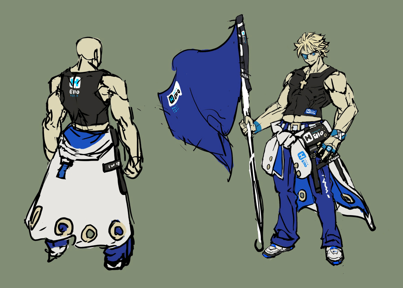 Sin Kiske Concept Art - Guilty Gear -Strive- Art Gallery