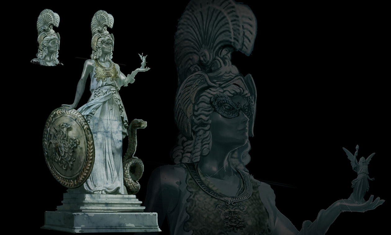 Athena Statue Art - Immortals Fenyx Rising Art Gallery