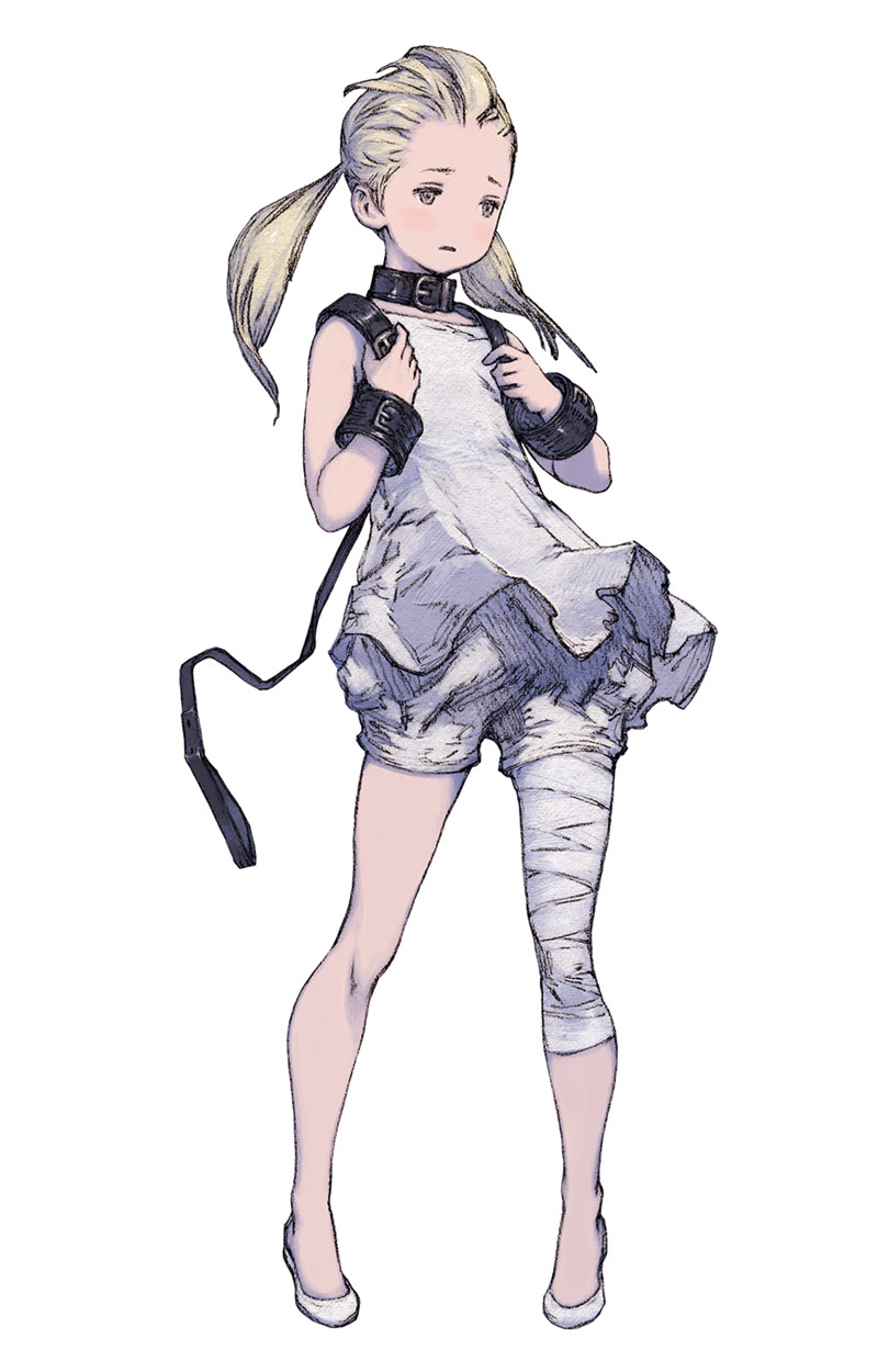 Fio, the Girl of Light Art - NieR Reincarnation Art Gallery