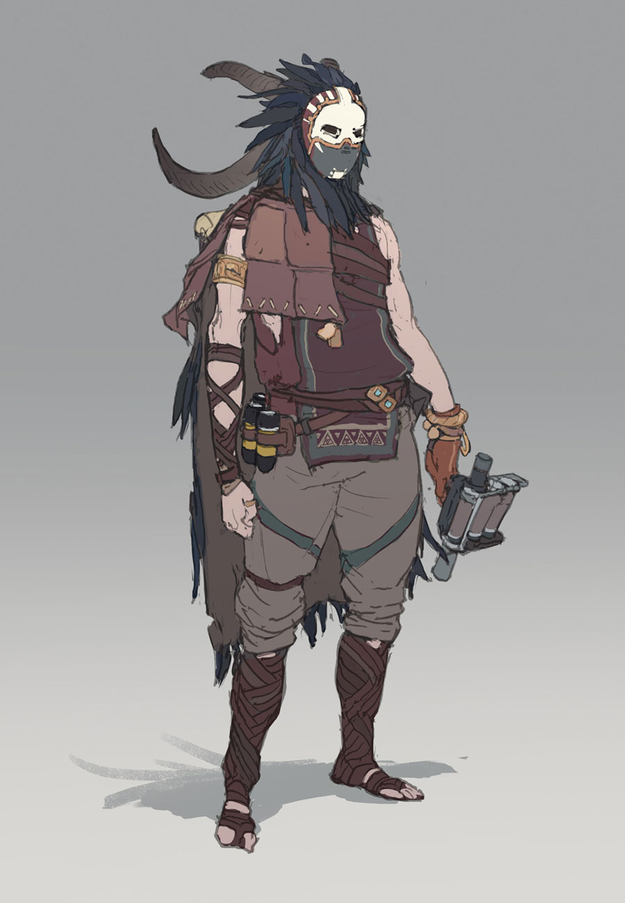 Pan Light Armor Art - Remnant: From the Ashes Art Gallery