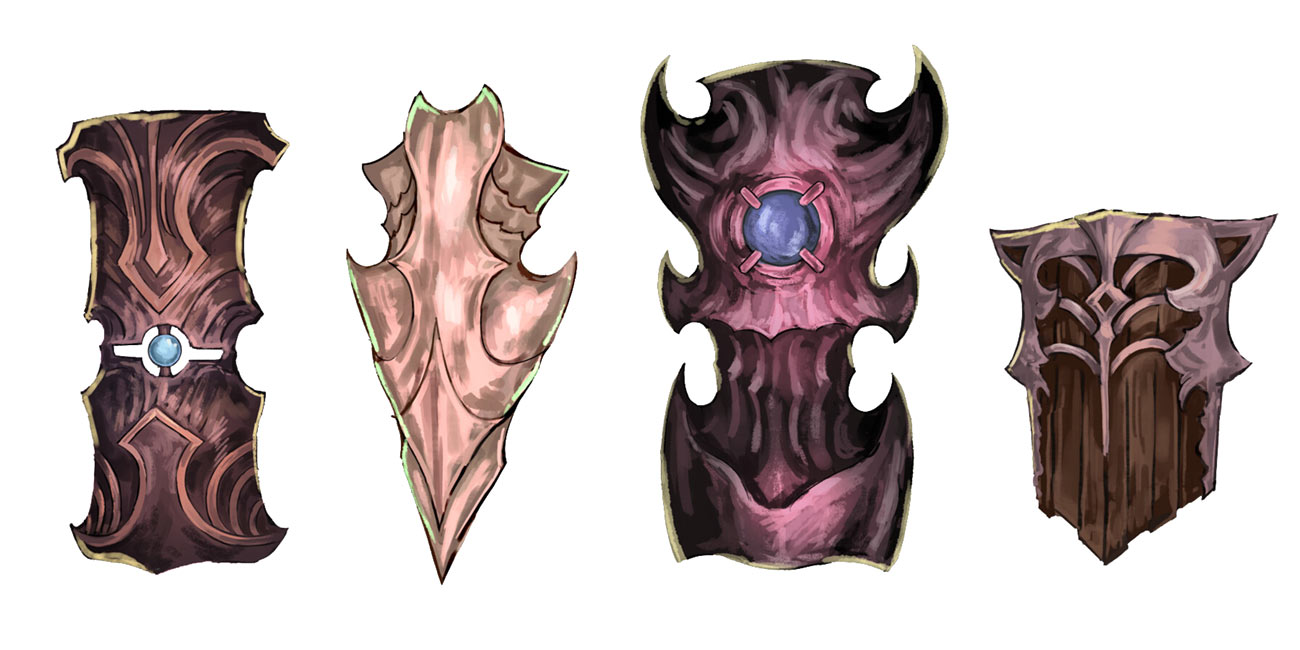 Shield Designs Art - Astria Ascending Art Gallery