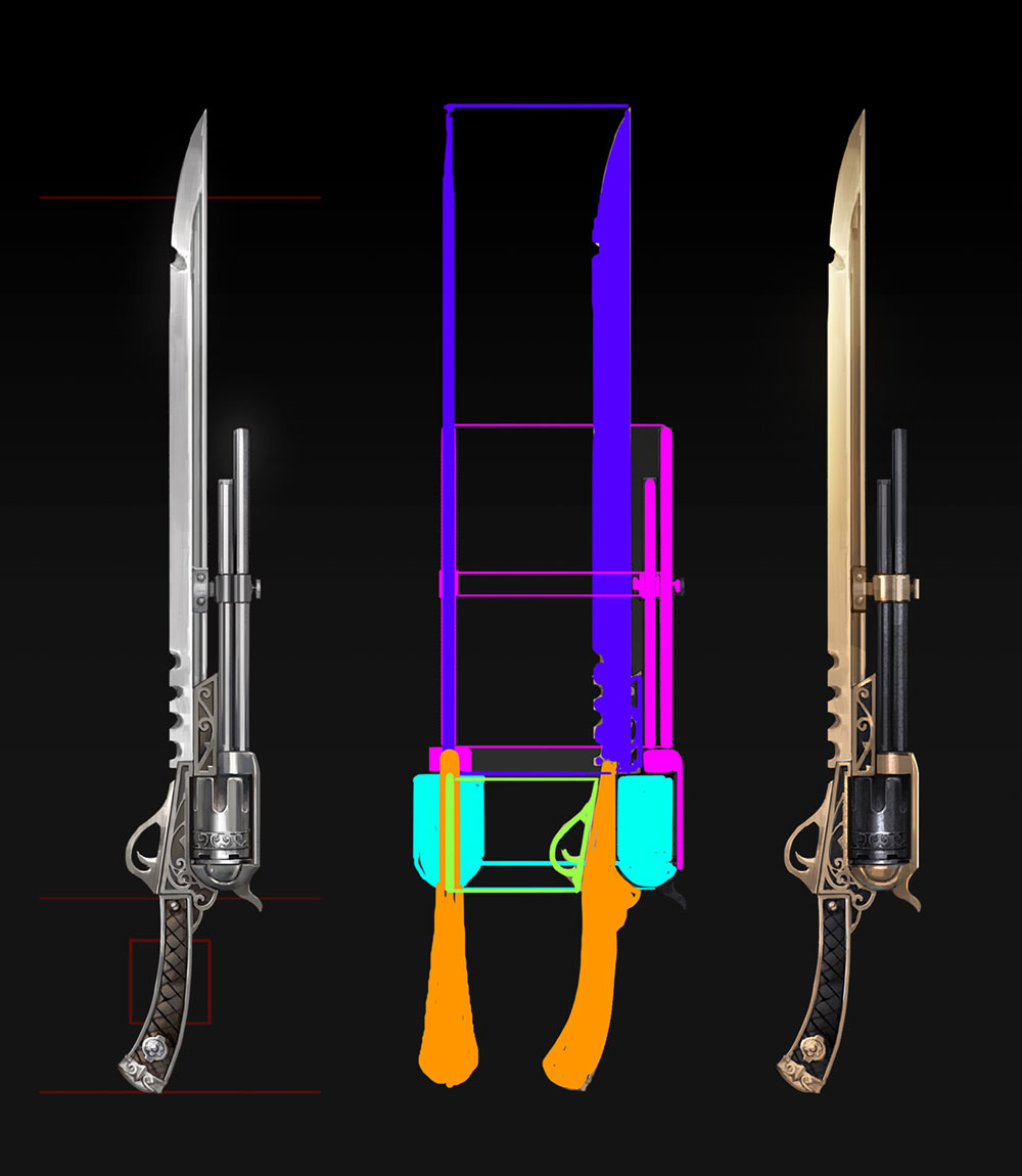 Cowboy Sword Art - Darkness Rises Art Gallery