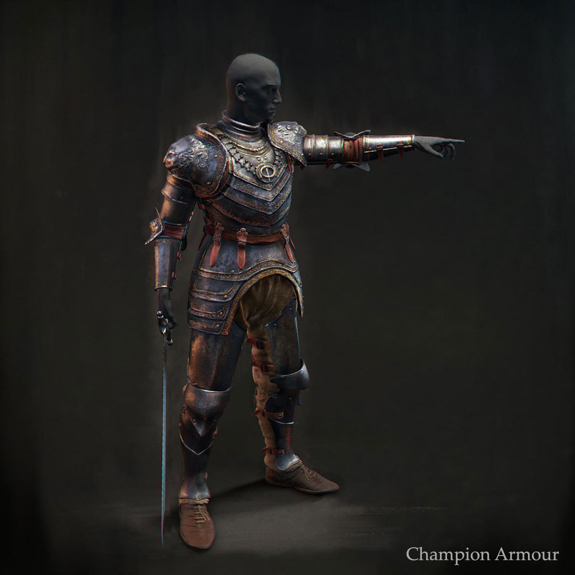 Champion Armor Art - Path of Exile 2 Art Gallery