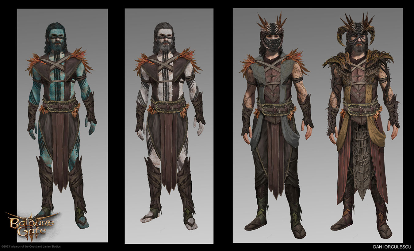 Shadow Druids Concepts - Baldur's Gate III Art Gallery