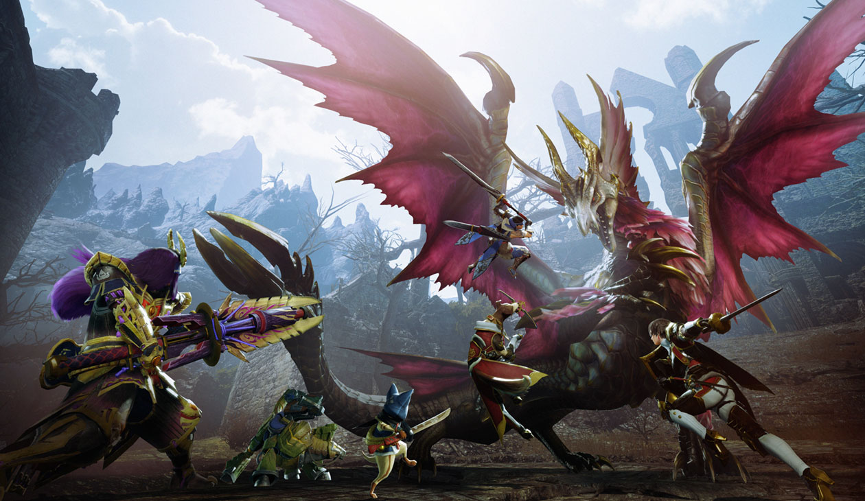Key Art - Monster Hunter Rise: Sunbreak Art Gallery