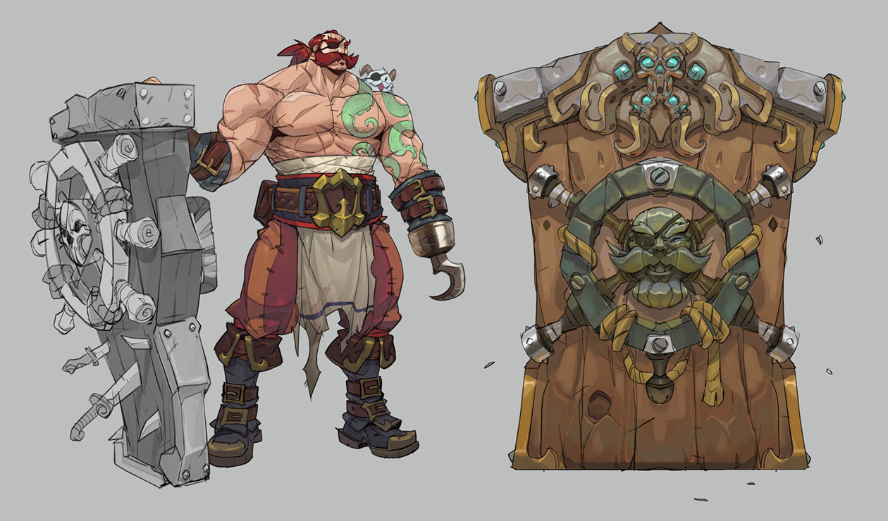 Braum Bilgewater Skin and Shield Art - Ruined King: A League of Legends ...