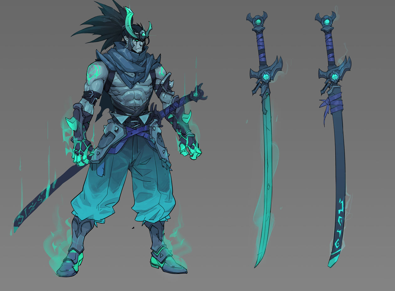 Yasuo Ruined Skin Art - Ruined King: A League of Legends Story Art Gallery
