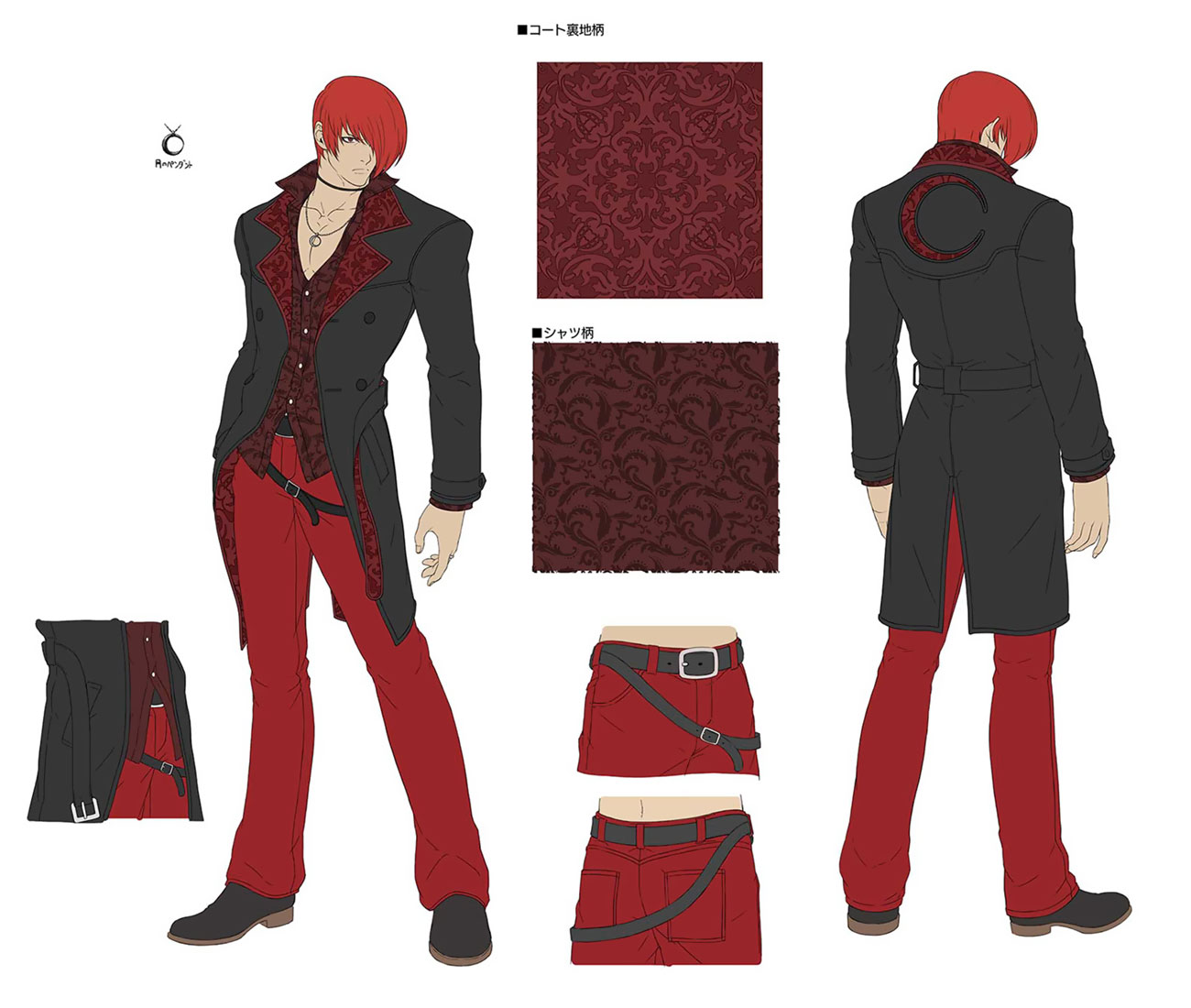 Iori Yagami Concept Art - The King of Fighters XV Art Gallery