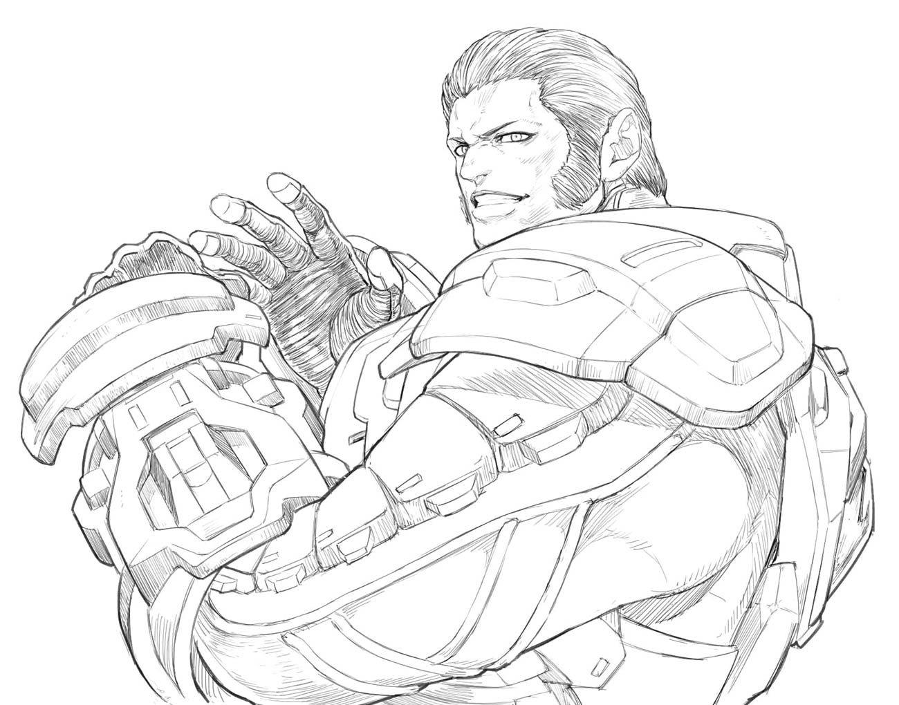 Maxima Sketch - The King of Fighters XV Art Gallery