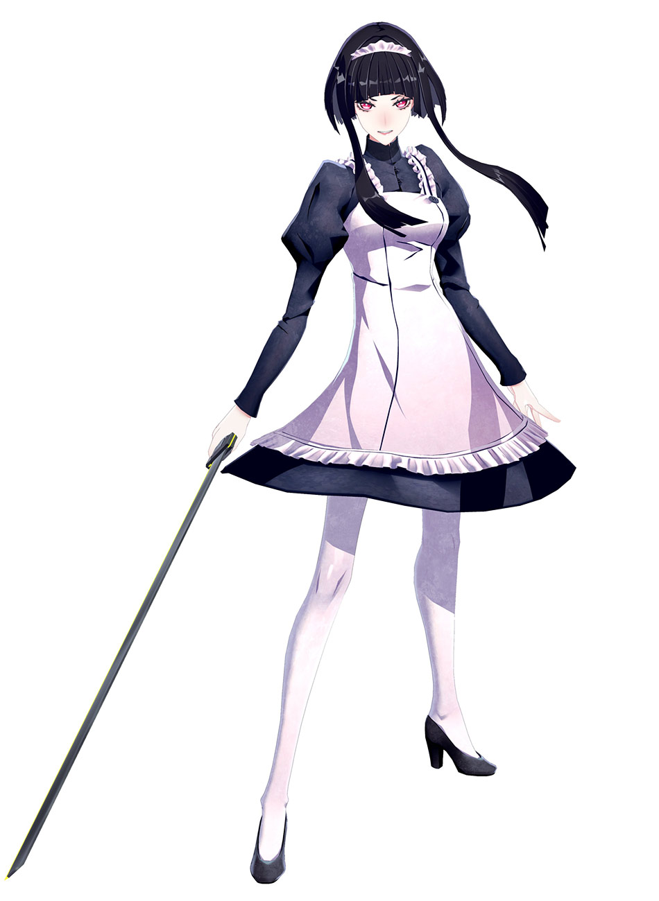 Ringo (Mary's Maid Costume) Art - Soul Hackers 2 Art Gallery