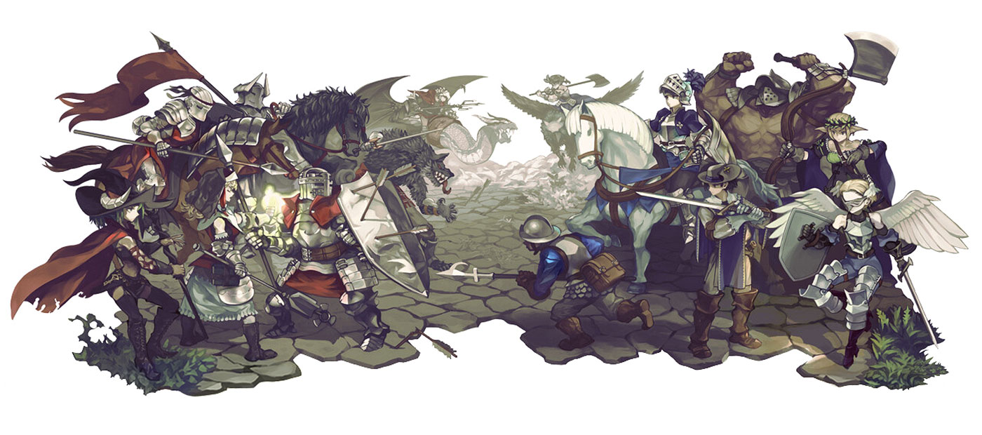 Characters Art - Unicorn Overlord Art Gallery