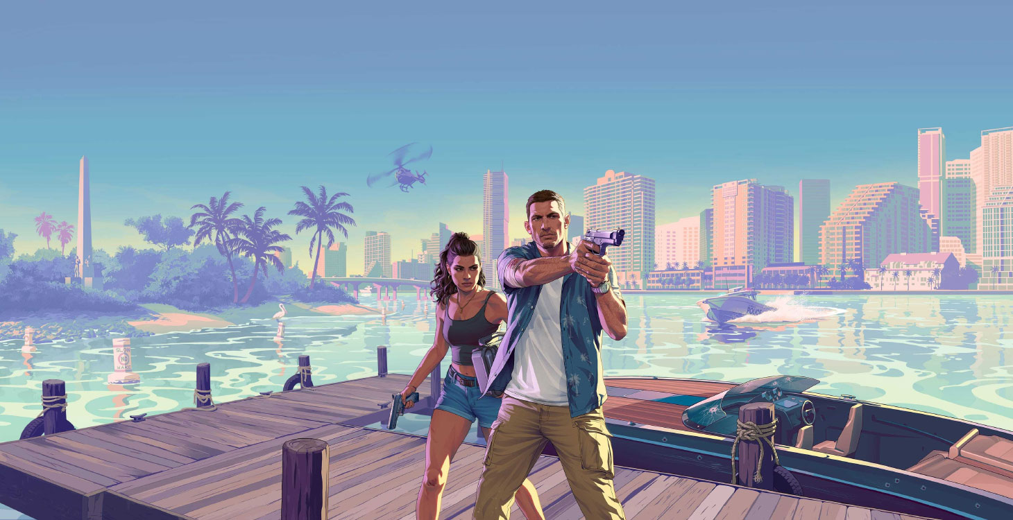 Jason and Lucia Wide Artwork - Grand Theft Auto VI Art Gallery
